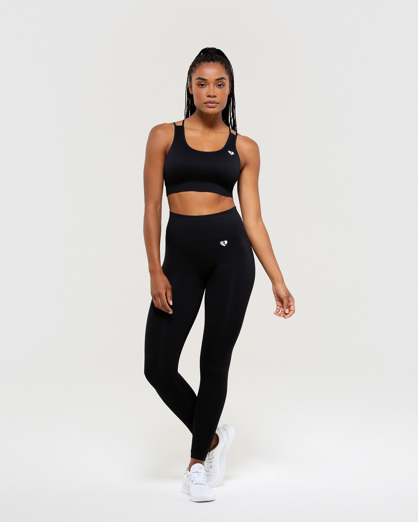 Black Seamless Sports Bra for Women | Women's Best IE